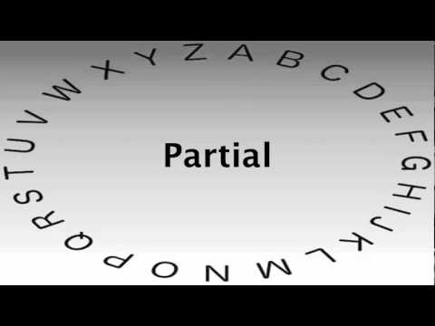 Spelling Bee Words and Definitions — Partial