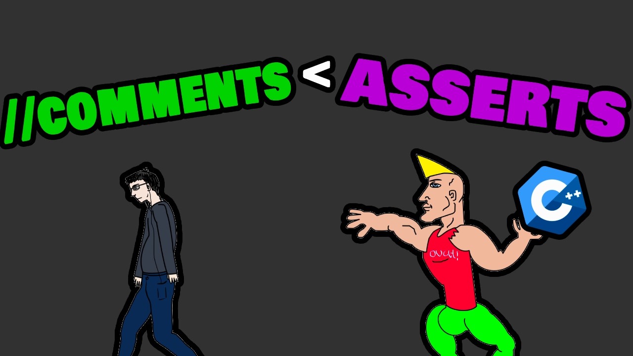 Don't write comments, do this instead!