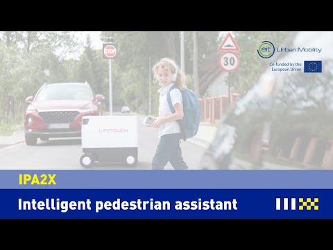 IPA2X: Intelligent pedestrian assistant robot