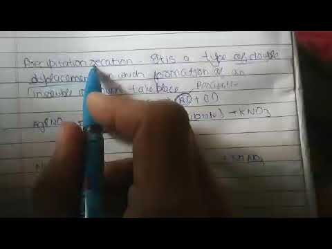 what is precipitation recation in hindi by conceptual chemistry |precipitation in chemistry in hindi