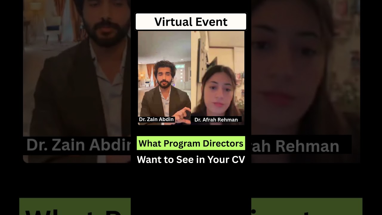 What Program Directors Want to See in Your CV #medicaleducation #program #director #usmle #img