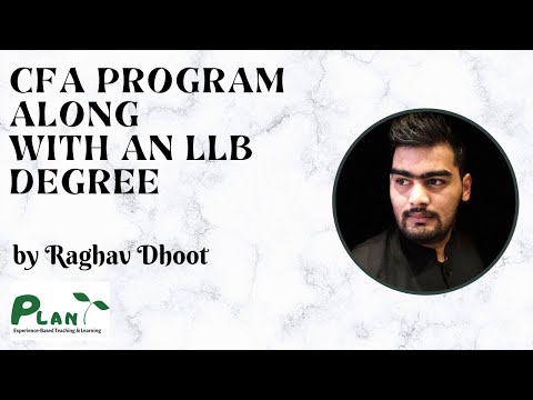 CFA Program along with an LLB