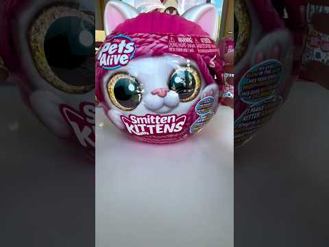 UNBOXING PETS ALIVE SMITTEN KITTENS MYSTERY TOY🐱 HER VOICE IS SO REAL 😱 #toyreviews #asmrunboxing