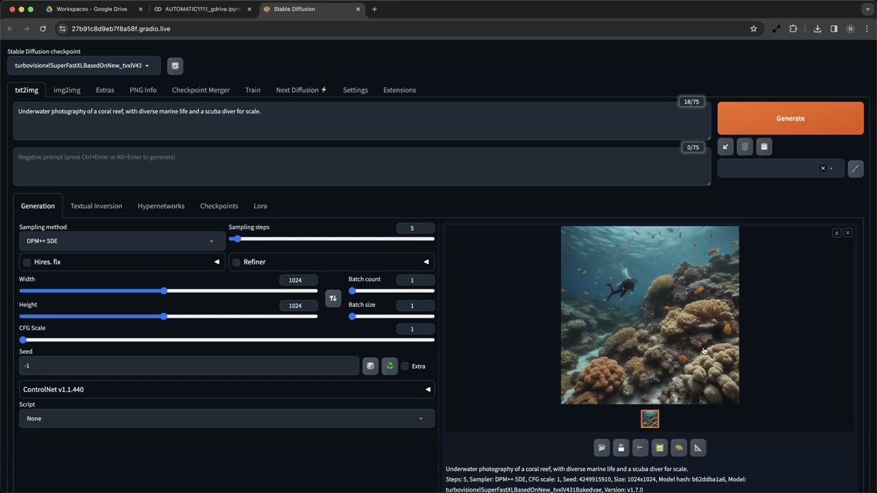 Automatic1111: Stable Diffusion UI for Digital Artists