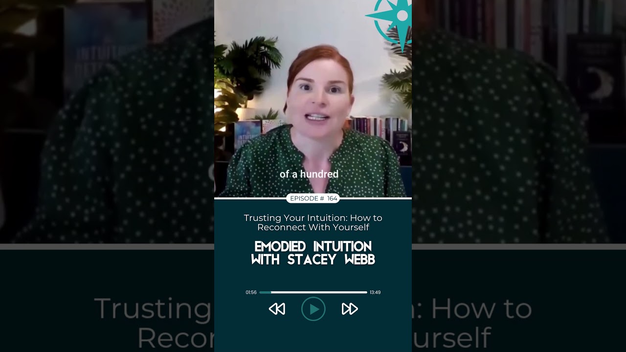Did you catch our recent episode? Emodied intuition with Stacey Webb