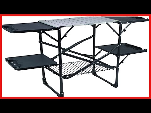GCI Outdoor Slim-Fold Cook Station Portable Outdoor Folding Table