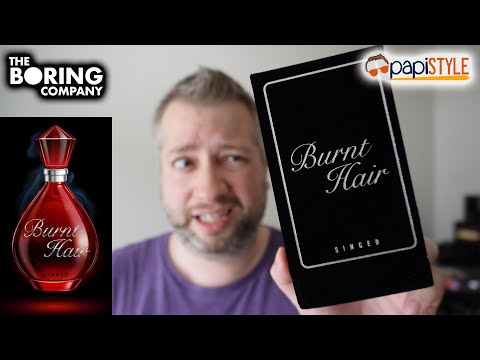 BURNT HAIR Perfume Unboxing Review - Elon Musk The Boring Company