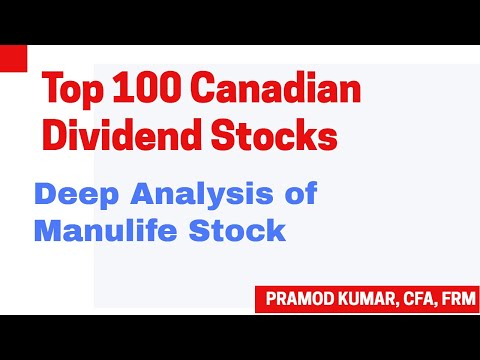 Top 100 Dividends Stocks 2021 Money Sense -- Manulife (MFC) Deep Stock Analysis