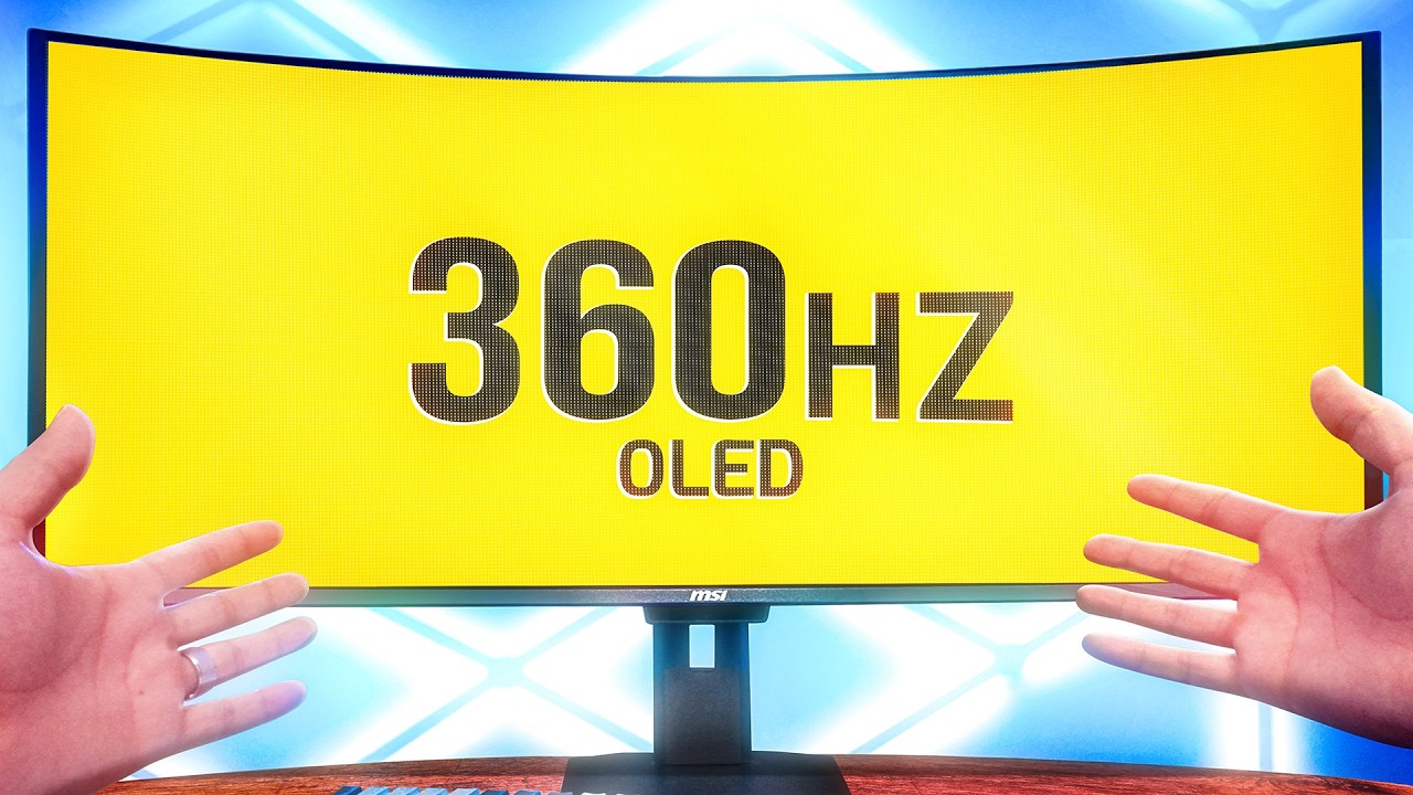 I bought a 360Hz Ultrawide OLED Monitor and I'm never going back...