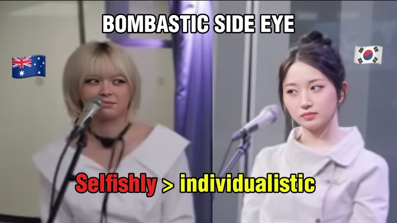 NMIXX LILY quickly corrected the translator to avoid misunderstanding of what HAEWON had said