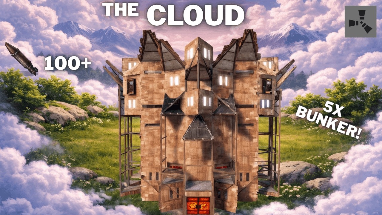 THE CLOUD – 5 BUNKER BASE (INSANE OPEN CORE + HIDDEN LOOT) | SMALL/MEDIUM GROUP