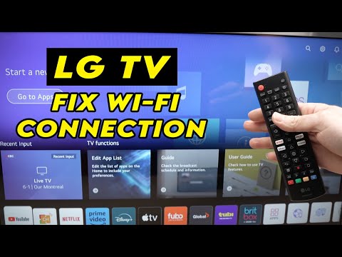 LG Smart TV: How to Fix If it Won't Connect to Wi-Fi Internet