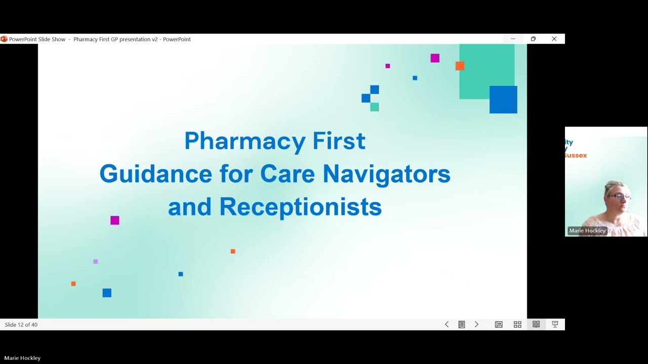 Pharmacy First GP Training Video 20240515 152800 Meeting Recording