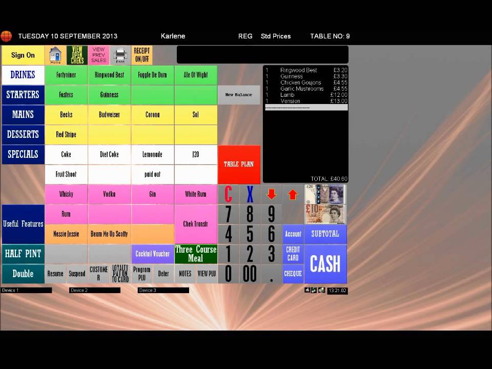 ICRTouch Epos Software Demo