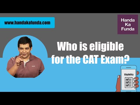 Who is Eligible for CAT Exam?