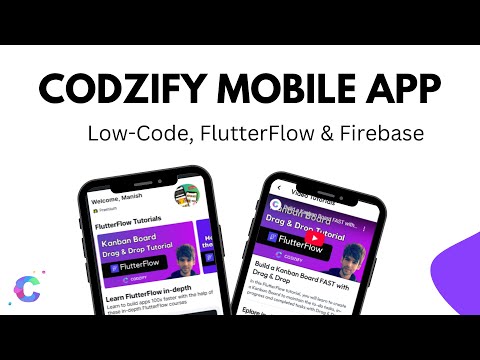 📲 From Beginner to App Developer with FlutterFlow  - Download the Codzify Mobile App. Now!