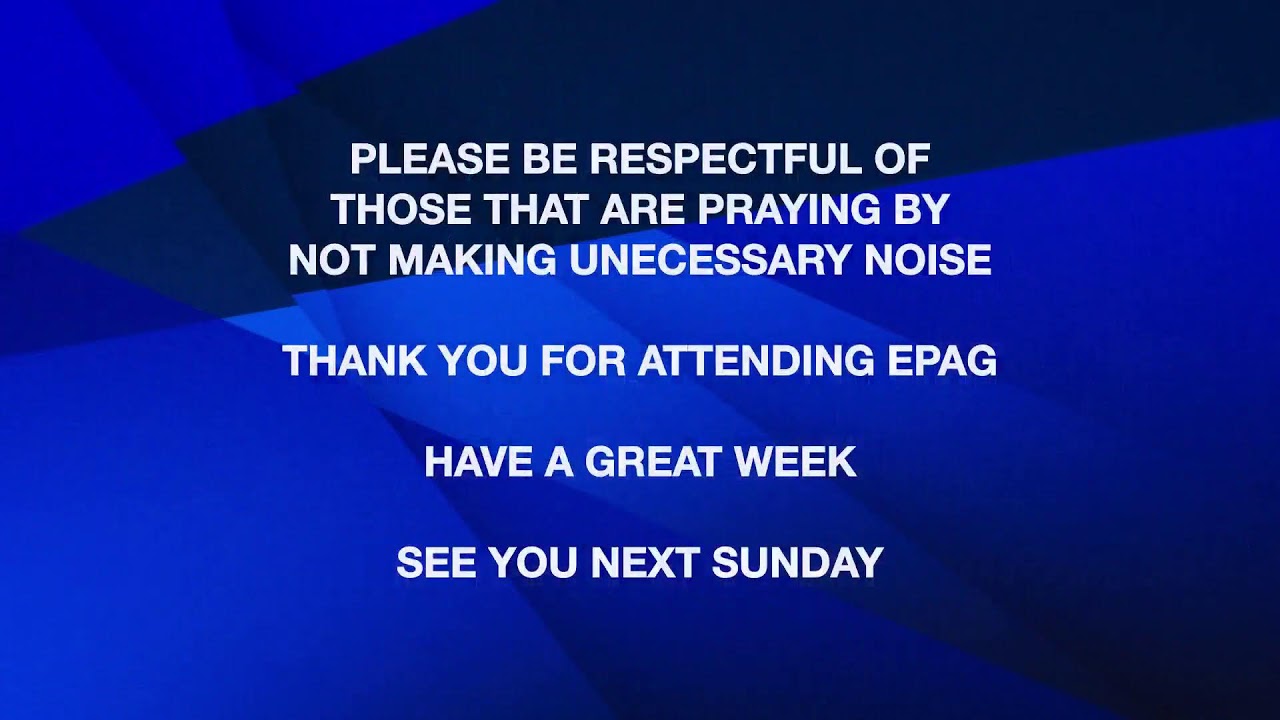 EPAG LIVE -  9:00 am