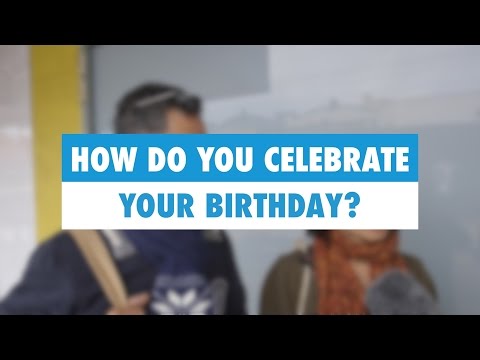 Learn English: How do you celebrate your birthday?