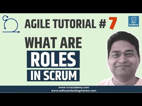 Agile Tutorial #7 - Roles in SCRUM team | 3 Roles in SCRUM
