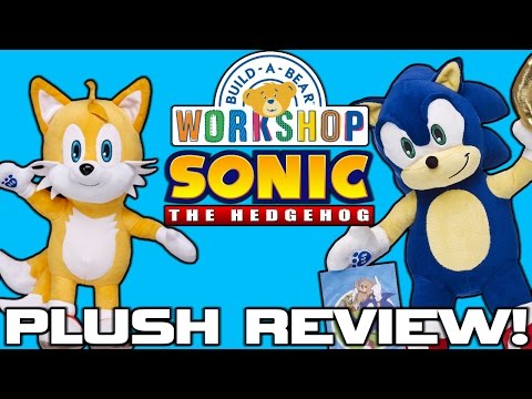 Build-A-Bear Sonic The Hedgehog Plush REVIEW!