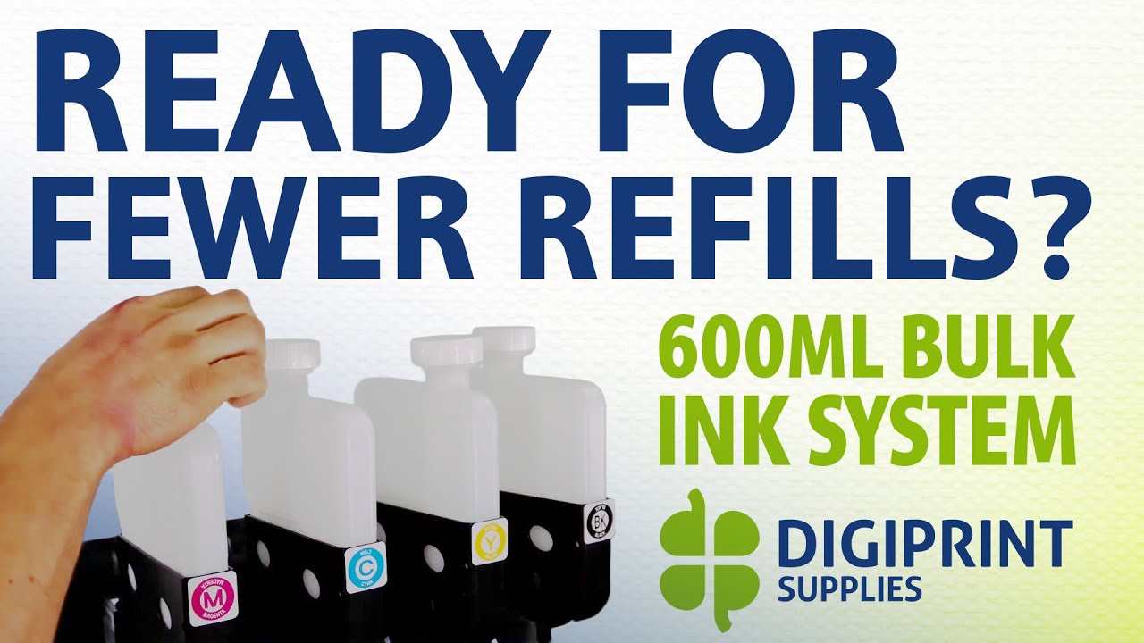 DIGINK Bulk Ink System 600ml Video Tutorial