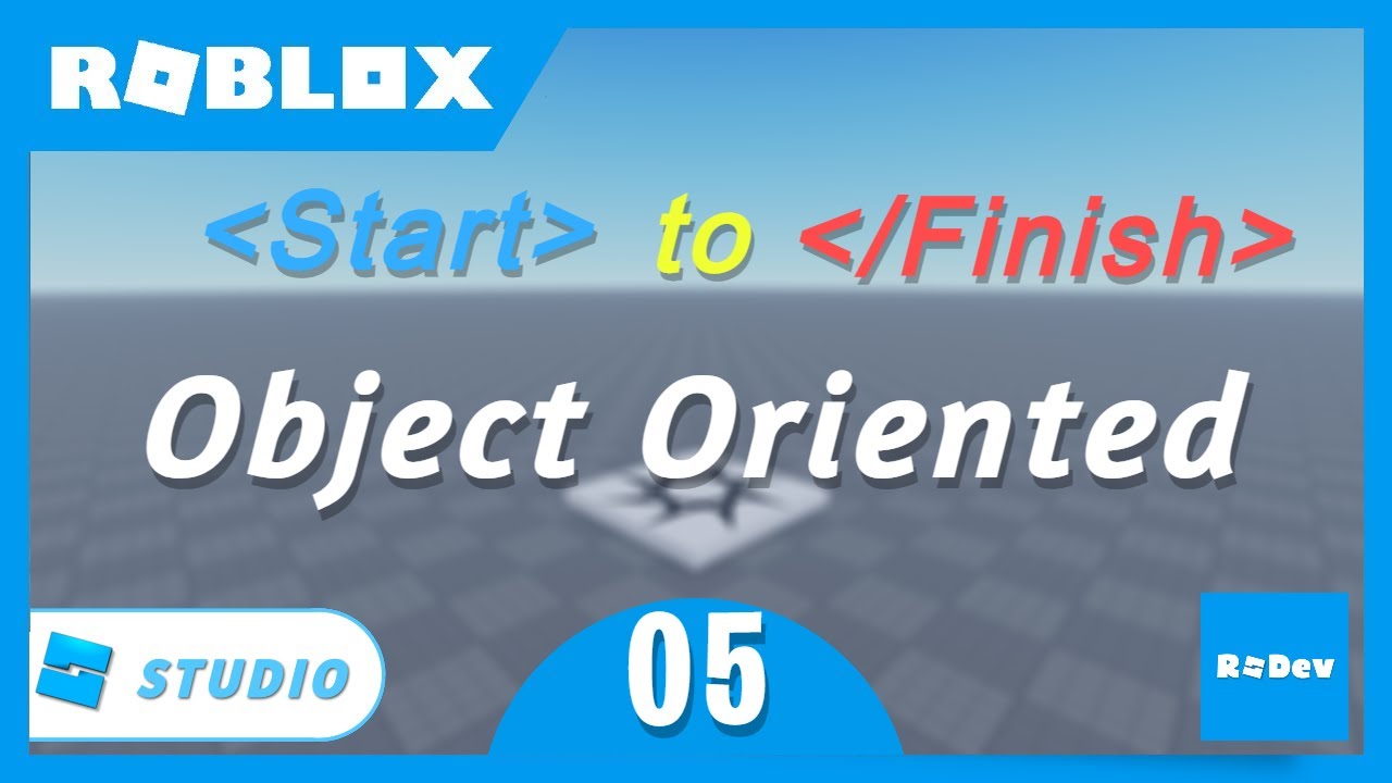 LuaU Scripting - Object Oriented Programming (Roblox Studio) | RoDev