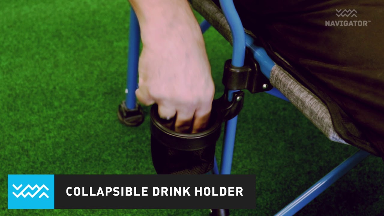 THE NOWHERE CHAIR - Collapsible Drink Holder
