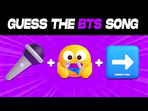 GUESS THE BTS SONG BY EMOJI | KPOP QUIZ 2024