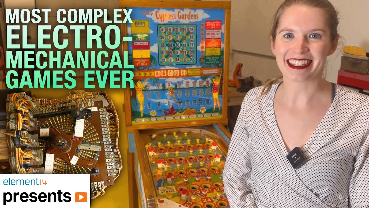 Vintage Electronics Exploration with a Bally Cypress Gardens Bingo Machine - Episode 635 ...