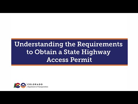 Understanding the Requirements to Obtain a State Highway Access Permit