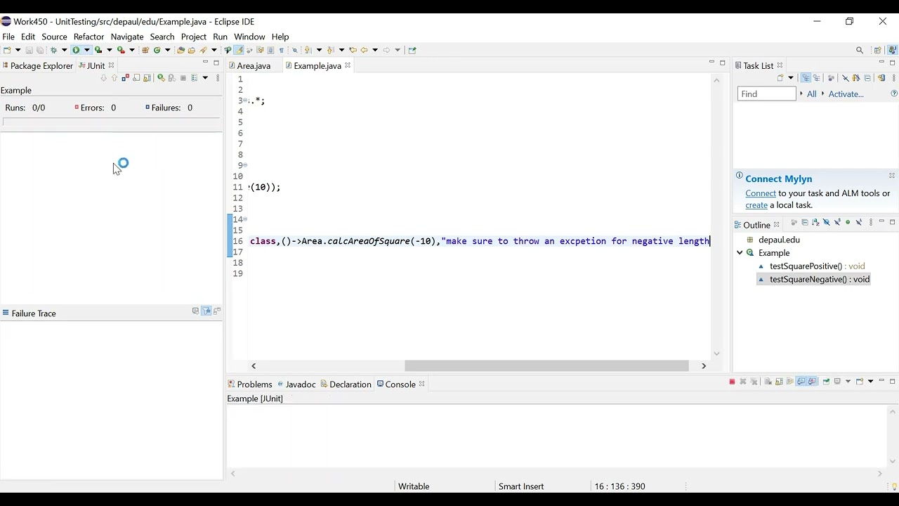 Introduction To Unit Testing Using JUnit and Code Coverage With EclEmma