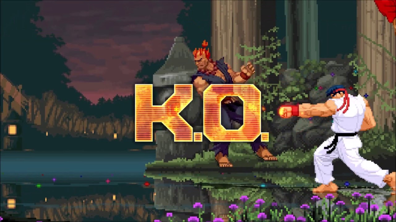 CXS - Akuma Vs. Ryu/Ken | Capcom X SNK - Ikemen ONLINE 60fps