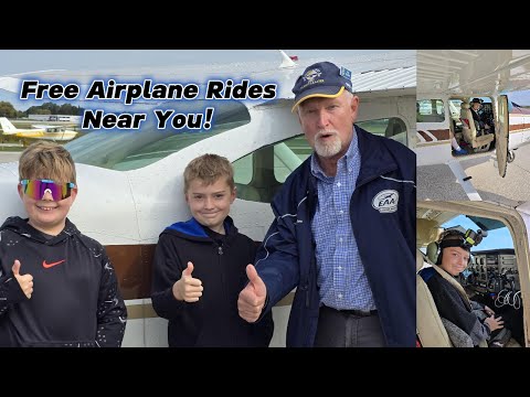 Young Eagles Flight - First Person View + How to sign up for FREE!