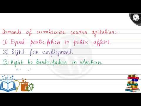 What is the sexual division of labour? Mention the main demands of ...