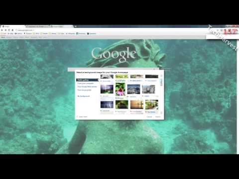 Quick Tip: Changing The Background Image On Your Google Homepage