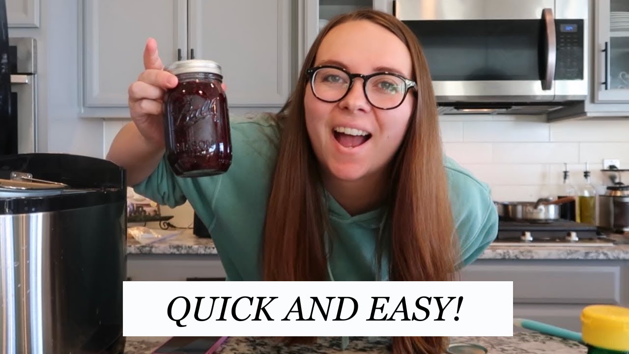 How to make jam in a bread maker - easy homemade recipe!