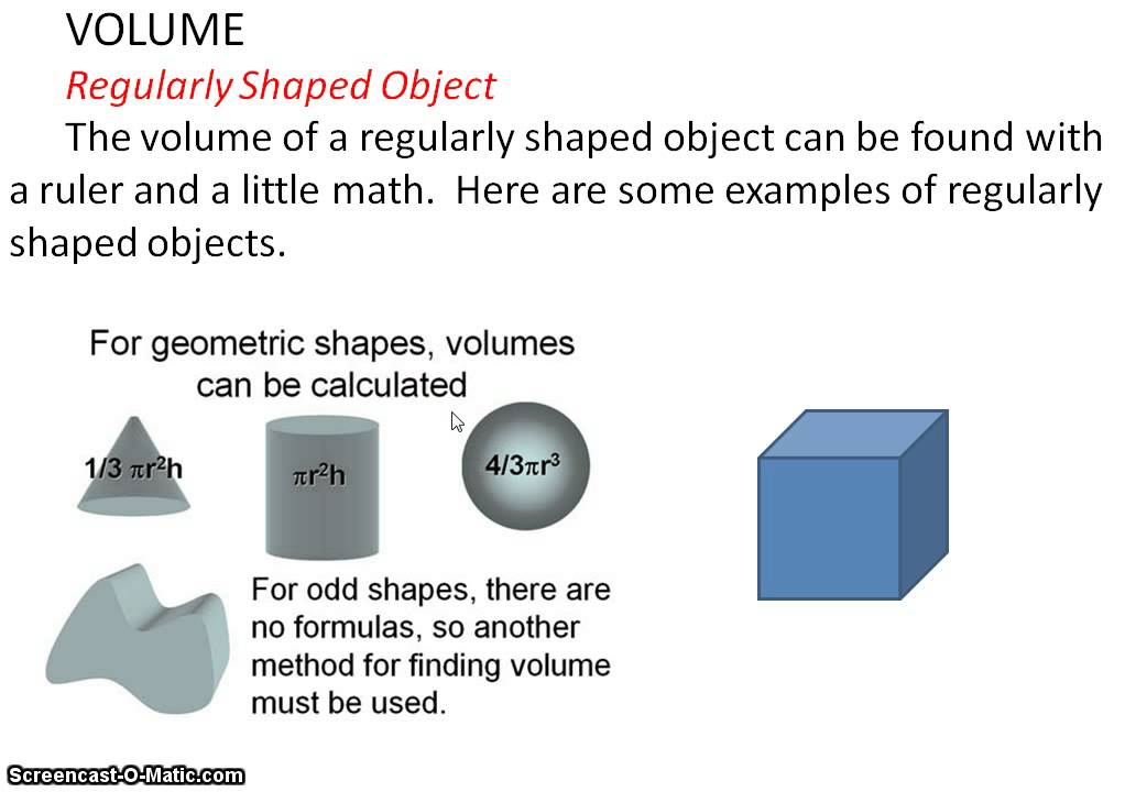 Density and Buoyancy Notes