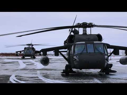 Army Black Hawks Replenish Alaska Native Community’s Food Stores
