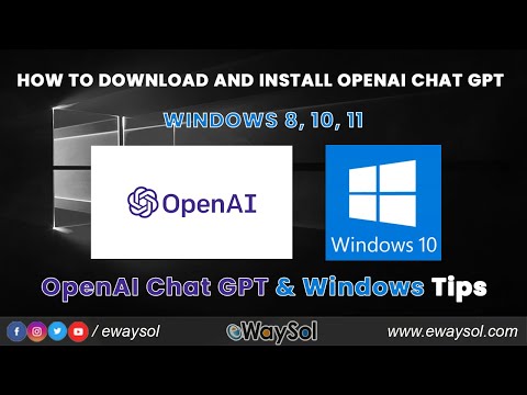 ChatGPT Desktop Application | How to Download & Install OpenAI Chat GPT in Windows | Mac & Linux