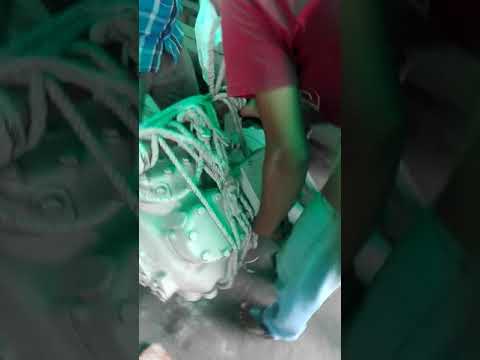 How to fitting AIRCONDETIONER compressor| AIRCONDITION| COMPRESSOR FITTING 35hp| Sami cooling|