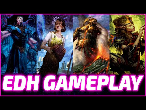 Ertai vs Giada vs Purphoros vs Meria [Live EDH Commander VOD] 2022