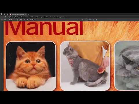 Cat Manual - Link in Description & in First Comment