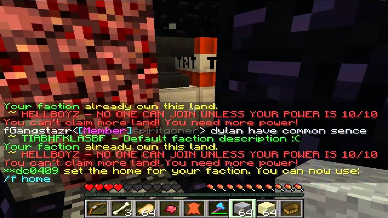 Minecraft Fail Raiding A God Base