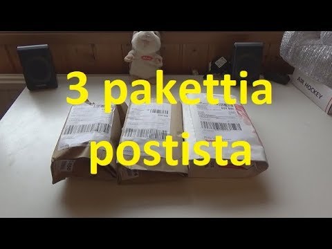 Pikaisesti 3 pakettia postista