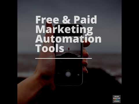 Free & Paid Marketing Automation Tools