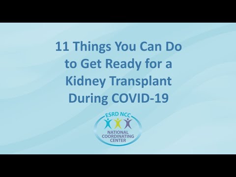 11 Things to Get Ready for a Kidney Transplant | ESRD NCC