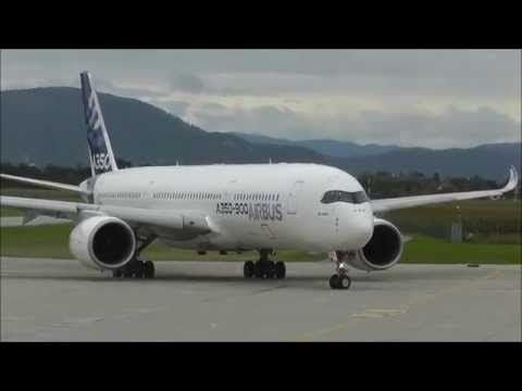 Special! Airbus A350-941 [F-WXWB] first visit at Graz Thalerhof Airport