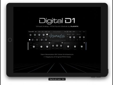 D-1 Hybrid Synth from the AudioKit Team. - Page 8 — Audiobus Forum