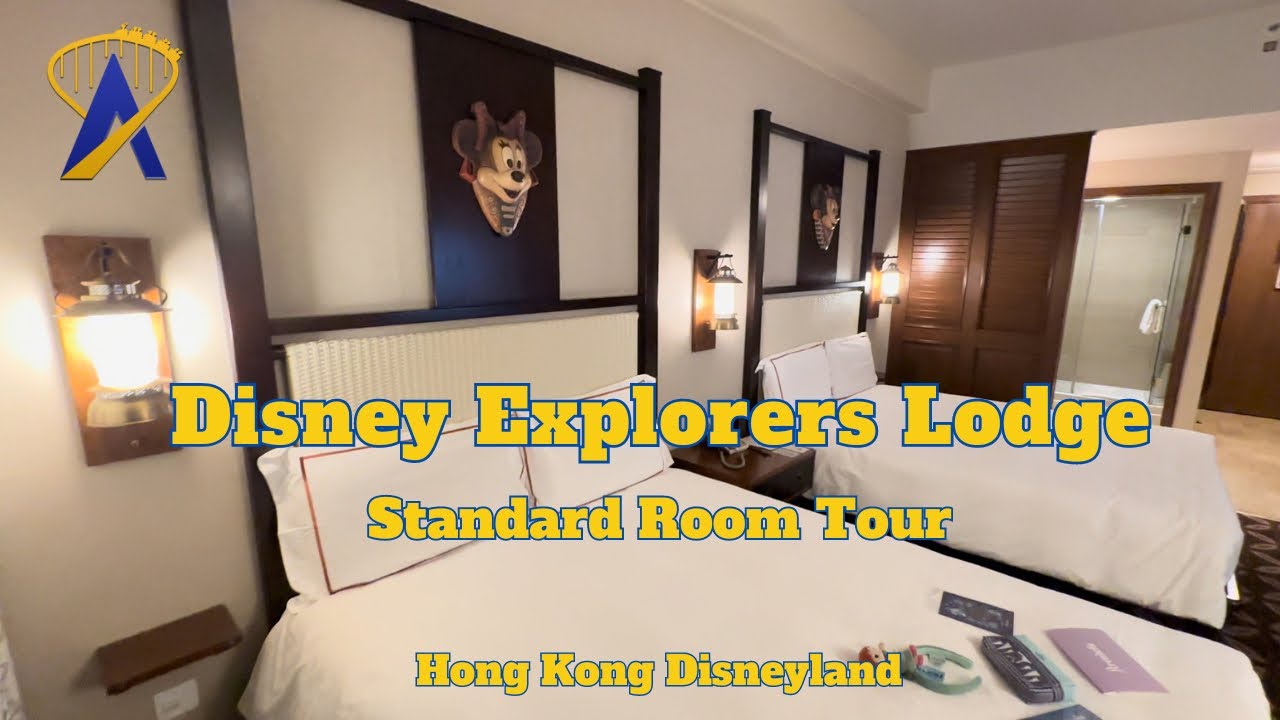 MyDisneyFix | Disney Explorers Lodge Standard Room Tour Hong Kong ...