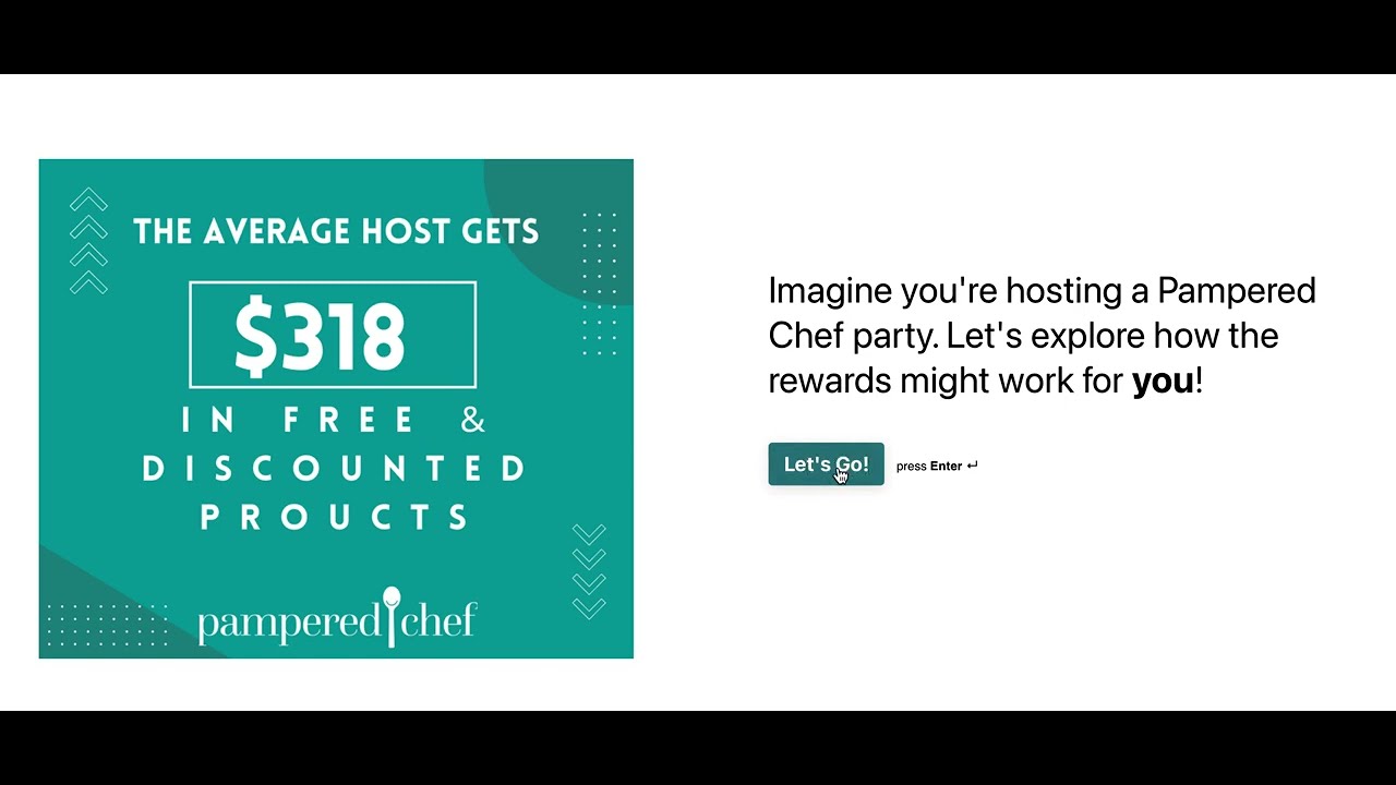 How do Pampered Chef Host Rewards Work?